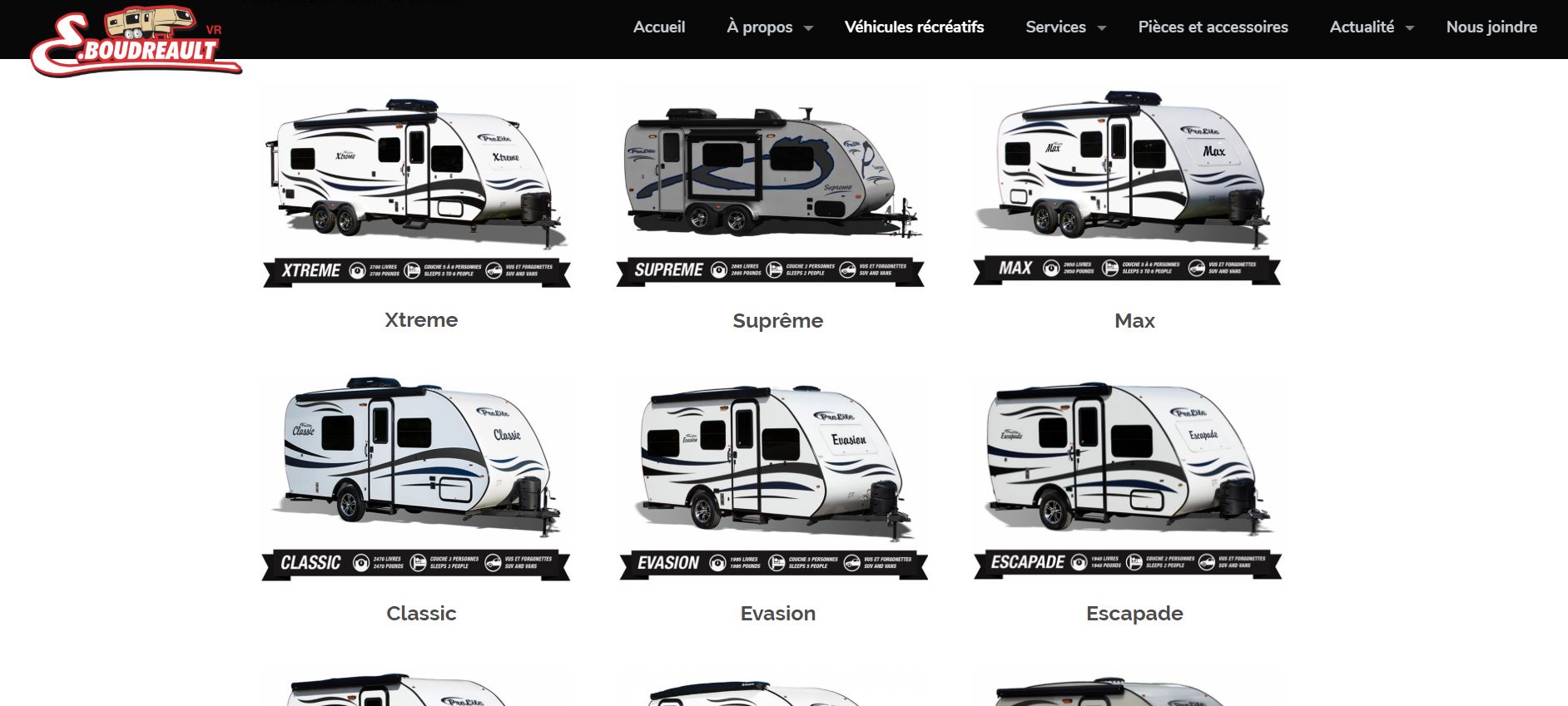VR E.Boudreault | Véhicules Récréatifs